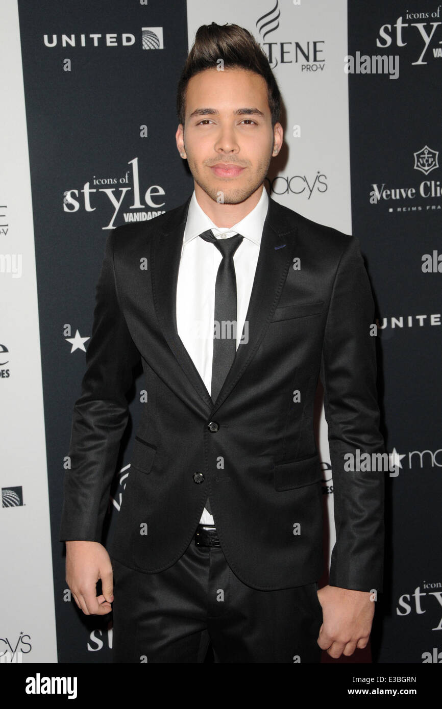 2013 Icons Of Style Gala - Red Carpet Arrivals Featuring: Prince Royce ...