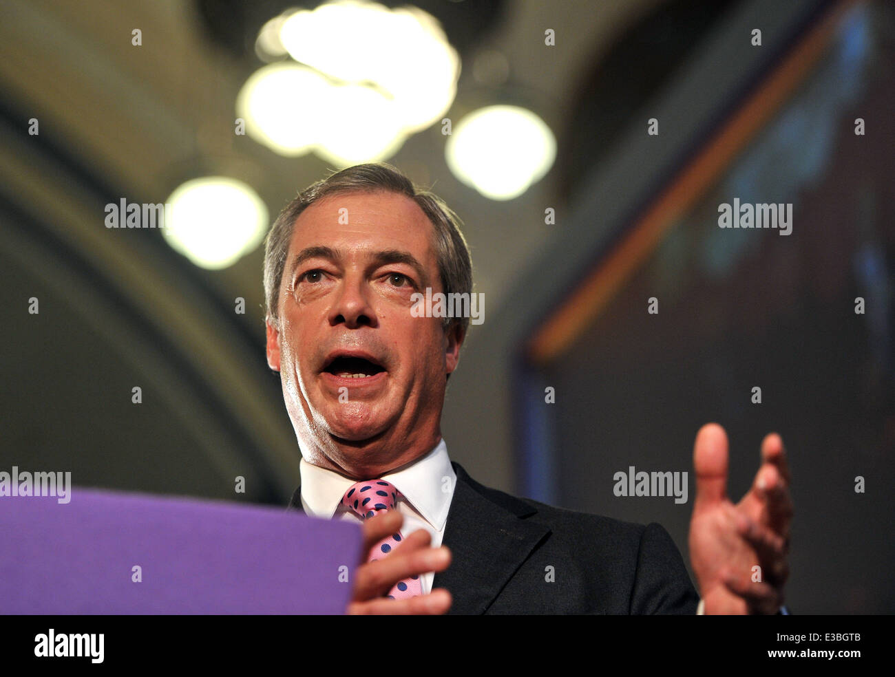UKIP conference held at the Methodist Central Hall - Day 2 Featuring ...