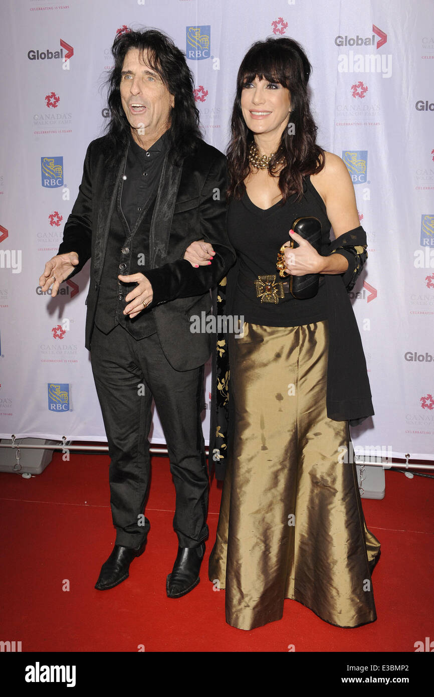 Canada's Walk of Fame at the Elign Theatre. Featuring: Alice Cooper ...