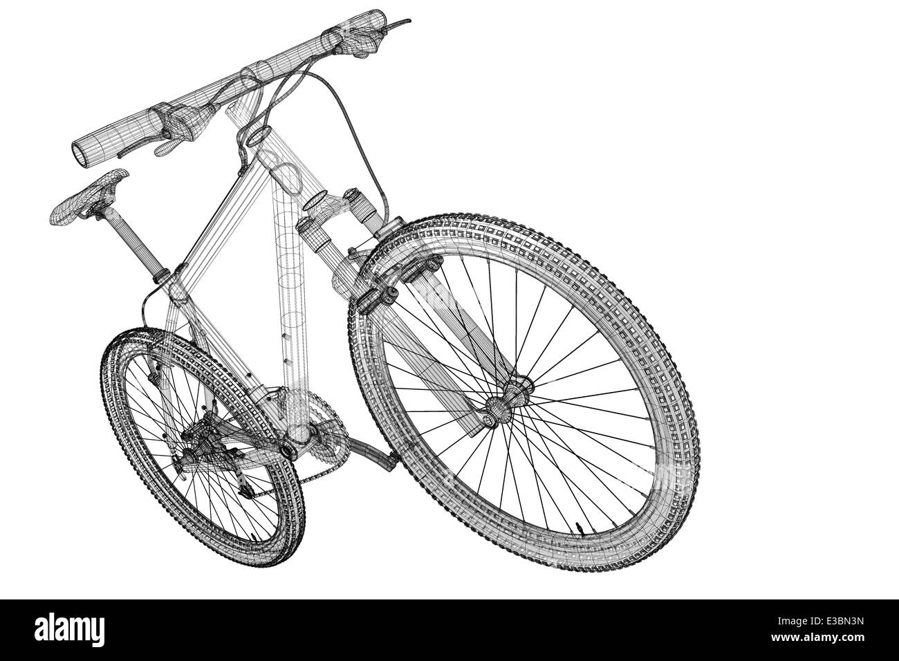 3d wire frame body hi-res stock photography and images - Alamy