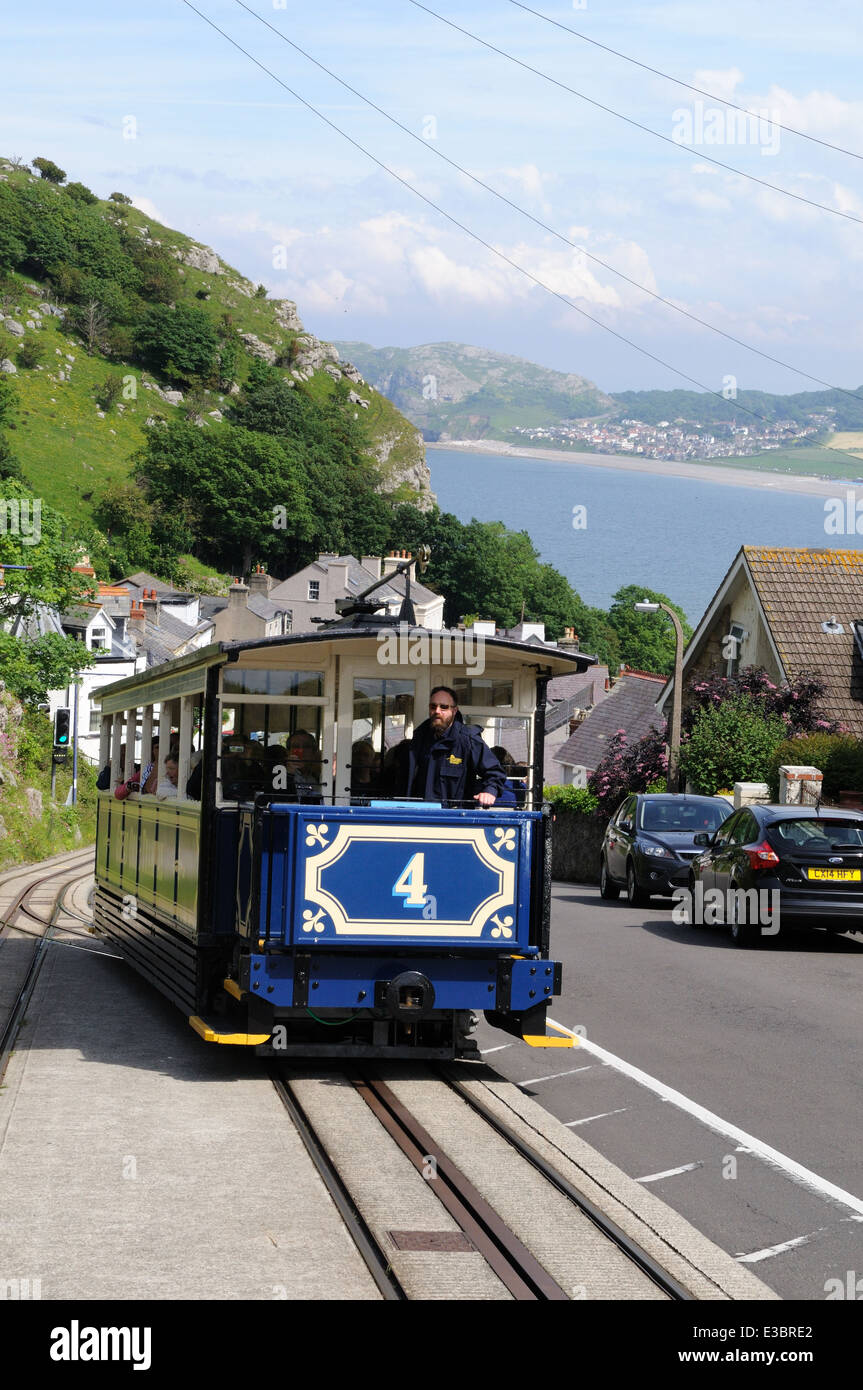 Great Orme Tramway Llandudno Conwy Wales Cymru UK GB Stock Photo - Alamy