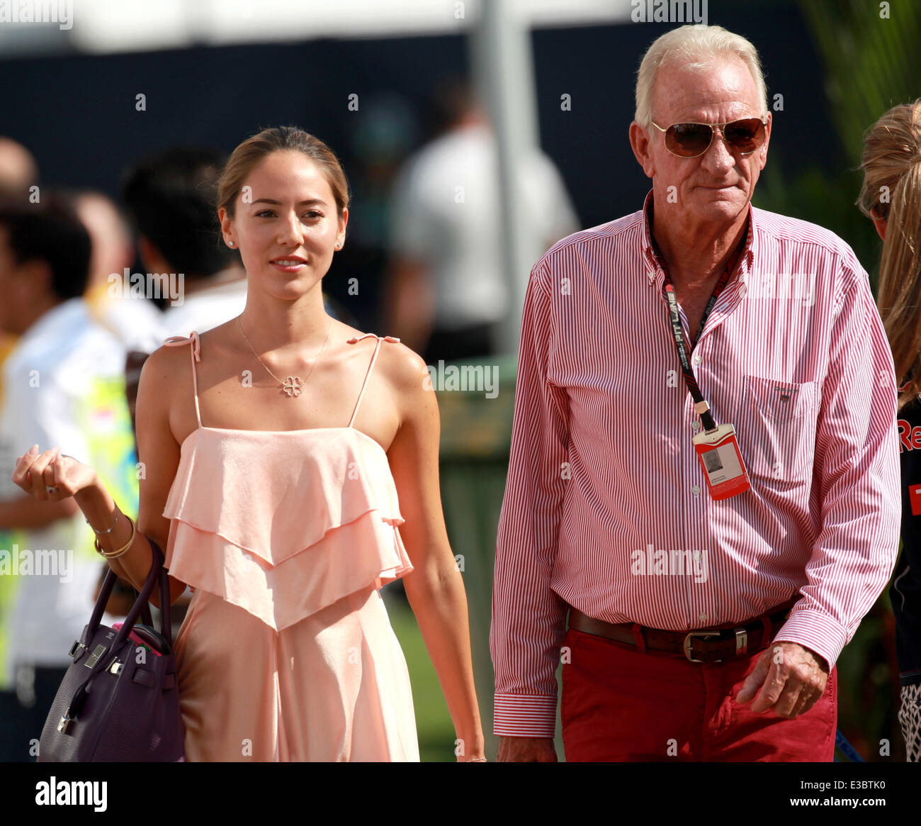 Singapore Formula One Grand Prix at Marina Bay Street Circuit Featuring ...