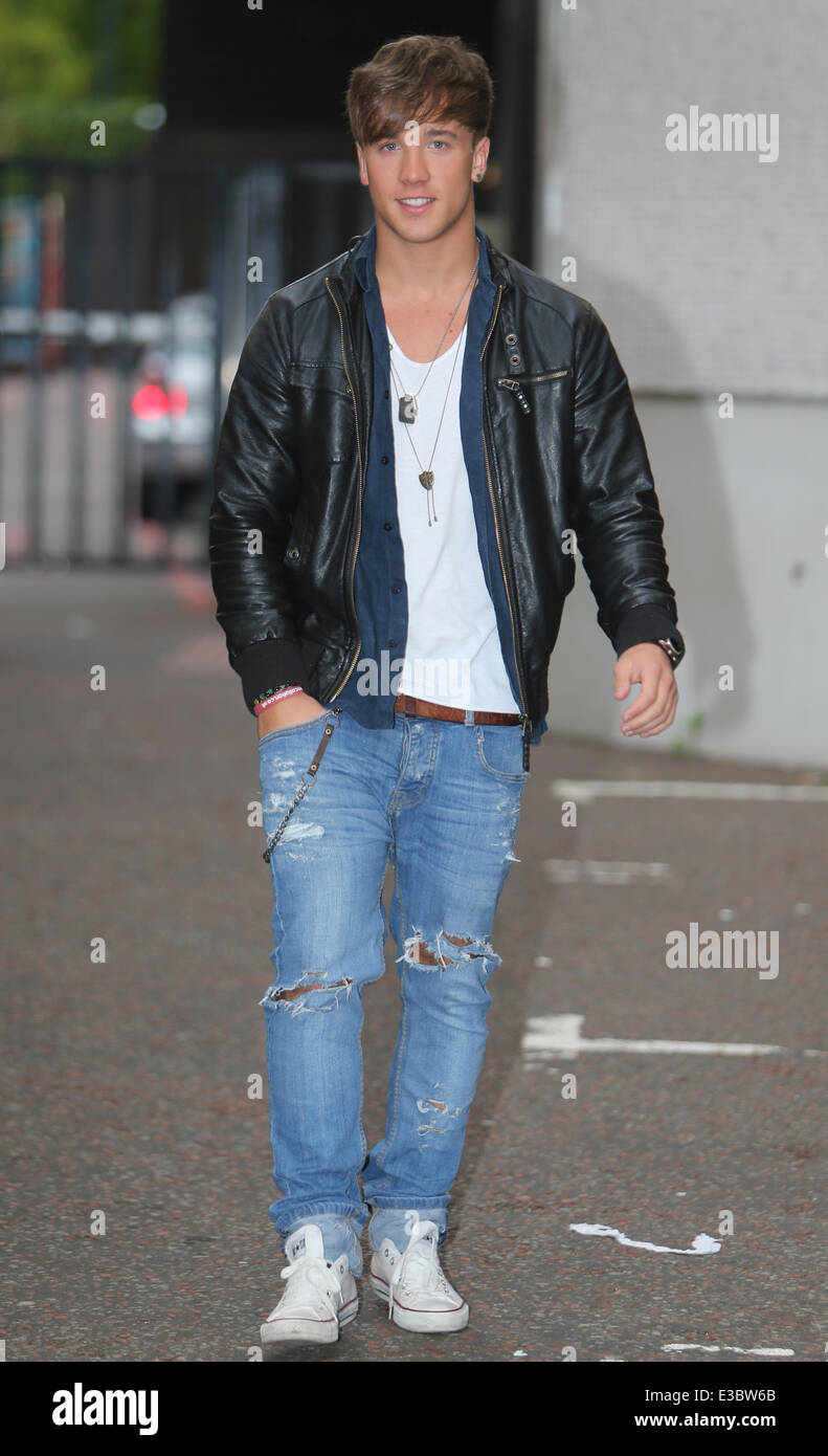 x factor Sam Callahan outside itv Featuring: Sam Callahan Where: London ...