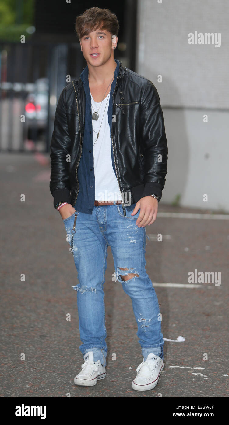 x factor Sam Callahan outside itv Featuring: Sam Callahan Where: London ...