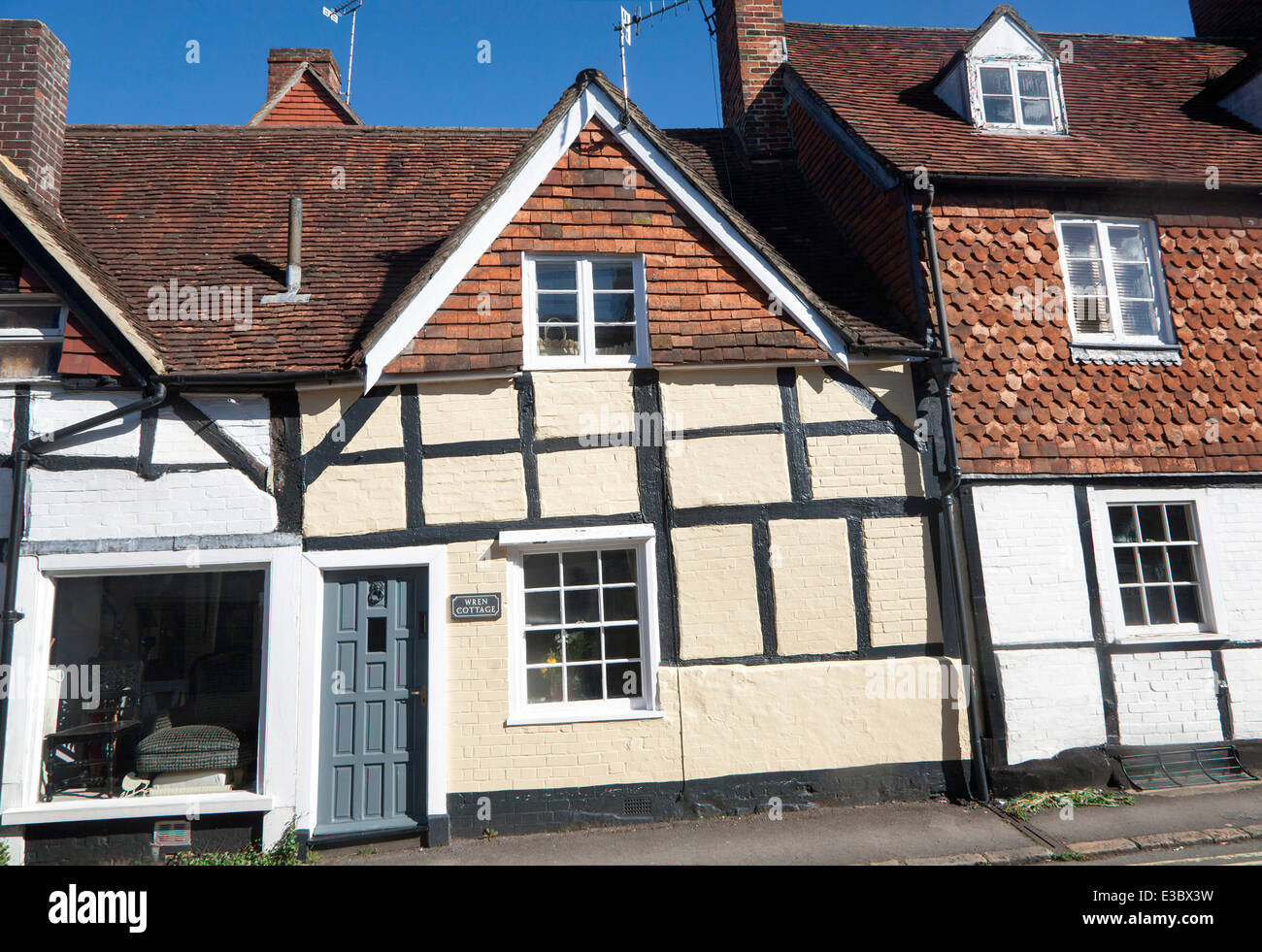 Historic buildings in Silverless Street, Marlborough, Wiltshire, England Stock Photo - Alamy
