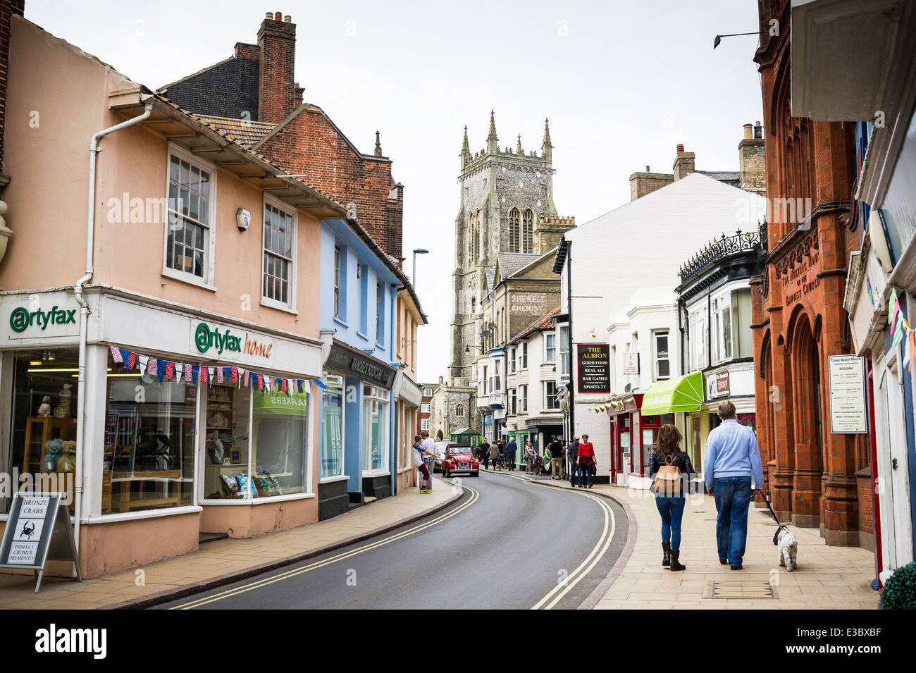 The town of Cromer Stock Photo - Alamy