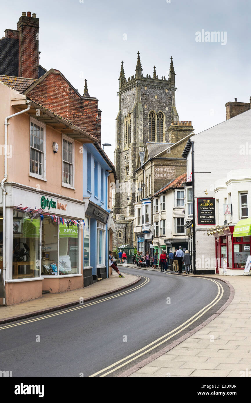 The town of Cromer Stock Photo - Alamy