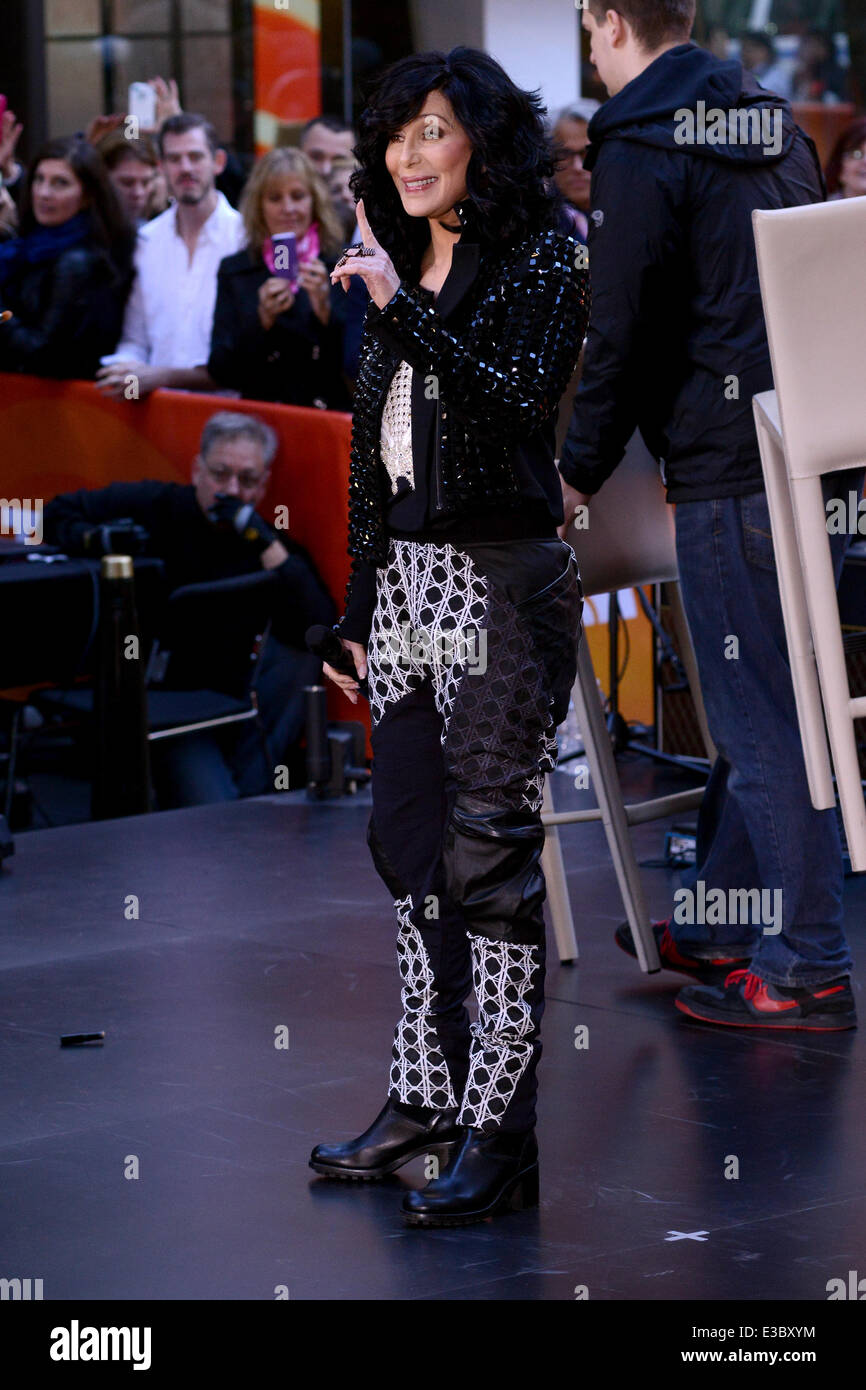 Cher Performing LIVE on "Today" Show at Rockefeller Plaza Featuring ...