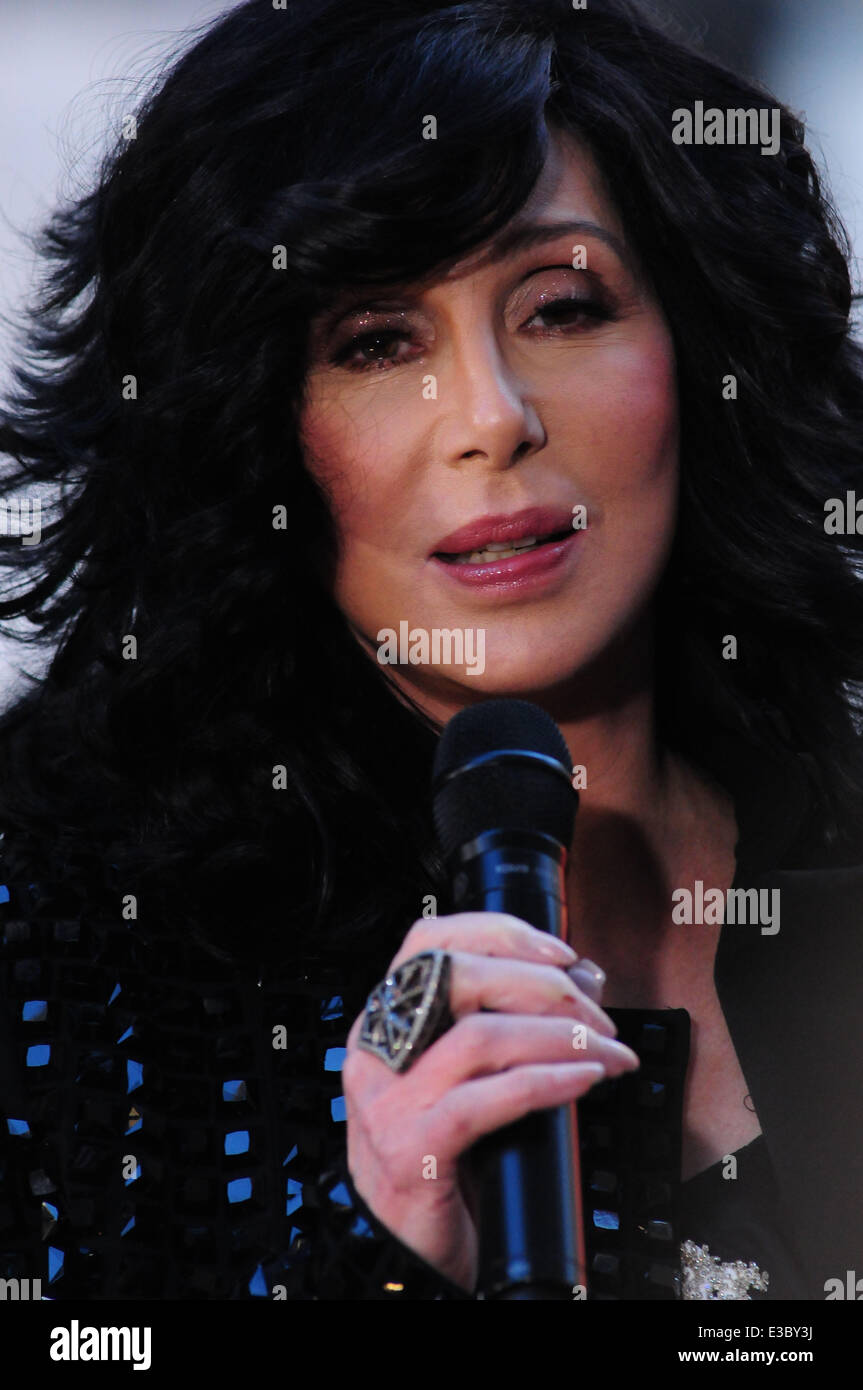Cher performs on today show Featuring: Cher Where: NY, New York, United ...