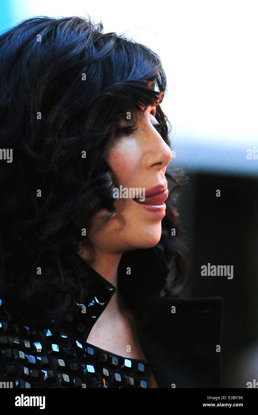 Cher performs on today show Featuring: Cher Where: NY, New York, United ...