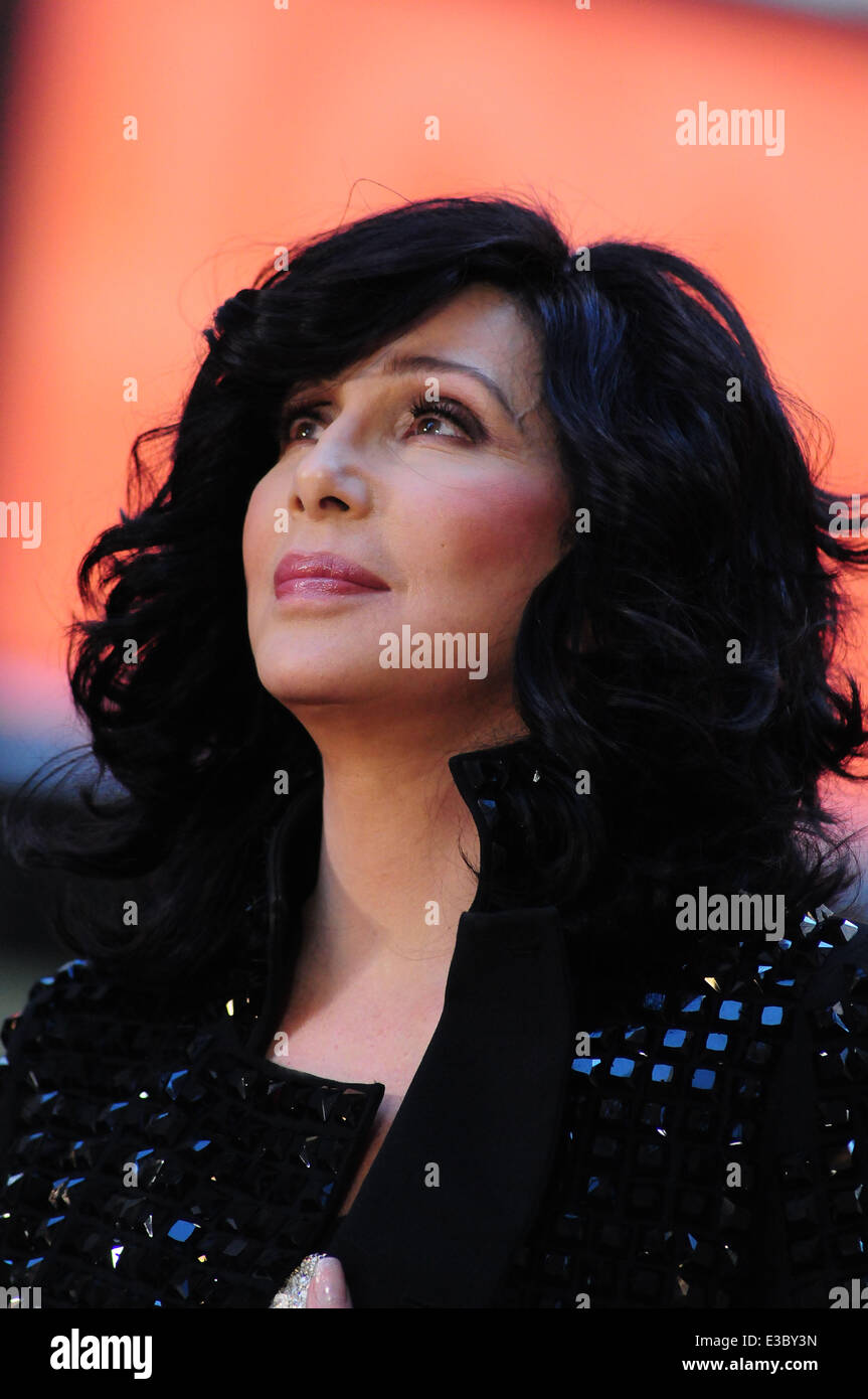 Cher performs on today show Featuring: Cher Where: NY, New York, United ...