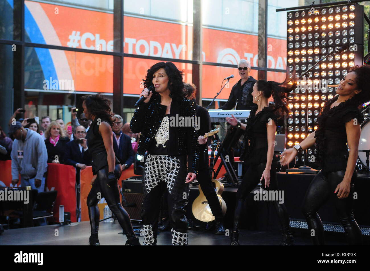 Cher performs on today show Featuring: Cher Where: NY, New York, United ...