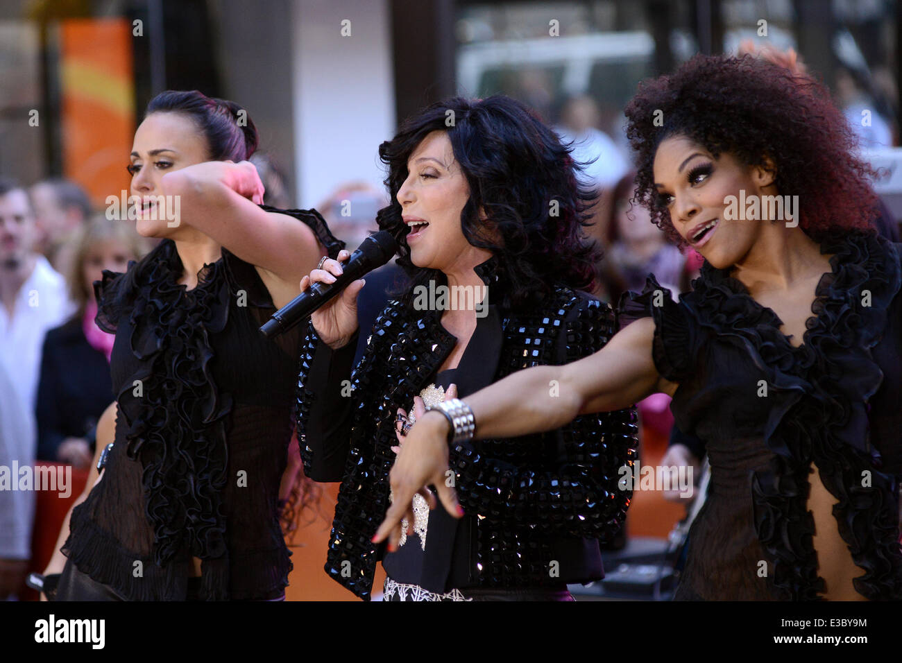 Cher Performing LIVE on "Today" Show at Rockefeller Plaza Featuring ...