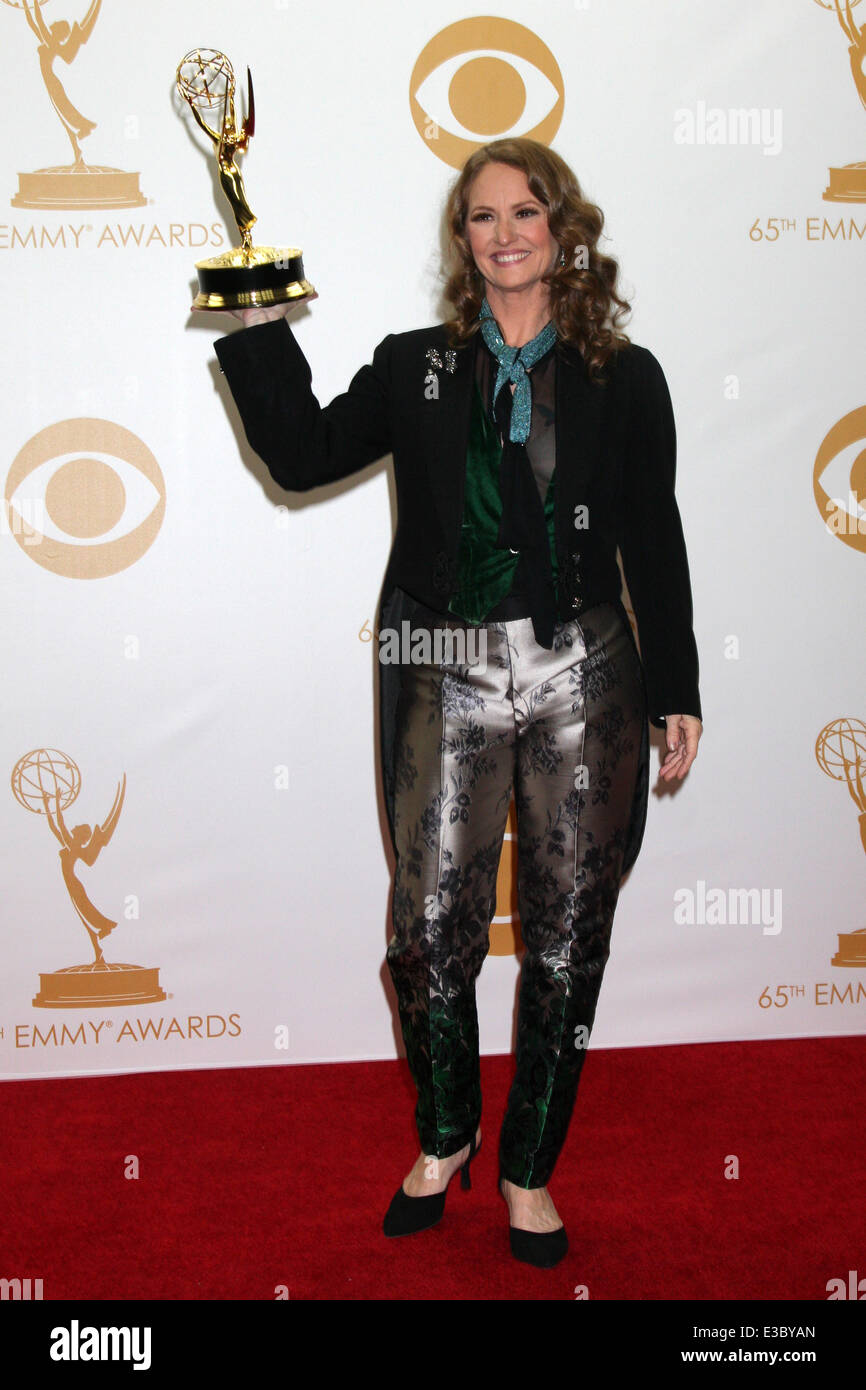 Emmy Awards 2013 Press Room Featuring: Melissa Leo Where: Los Angeles ...