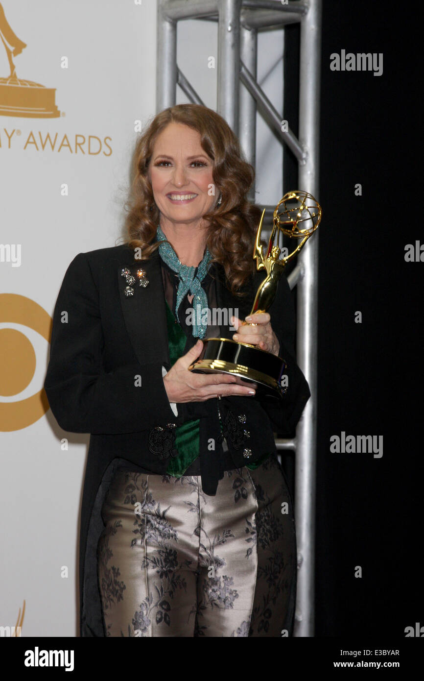 Emmy Awards 2013 Press Room Featuring: Melissa Leo Where: Los Angeles ...