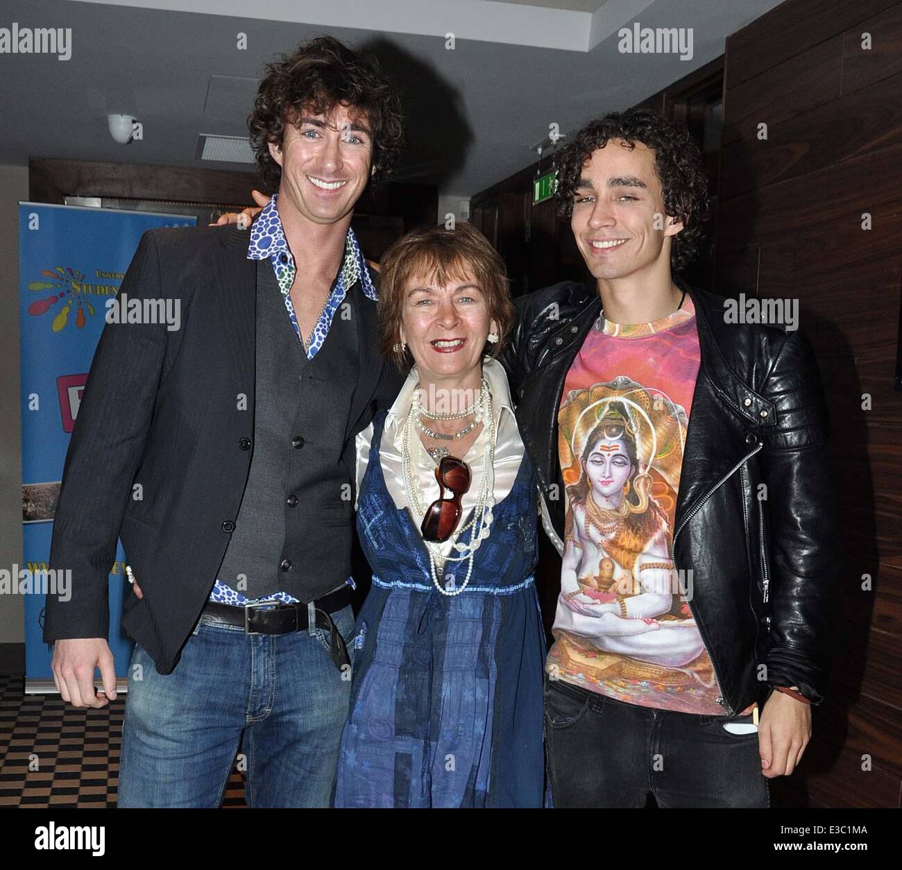 Actor Robert Sheehan received an Honorary fellowship of the L&H society ...