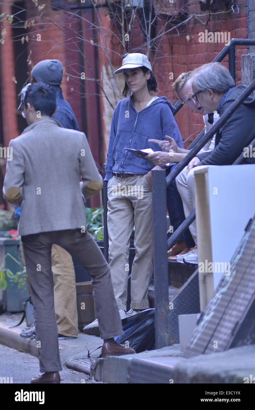 Scenes From The Shelter Film Set Featuring Jennifer Connelly Where