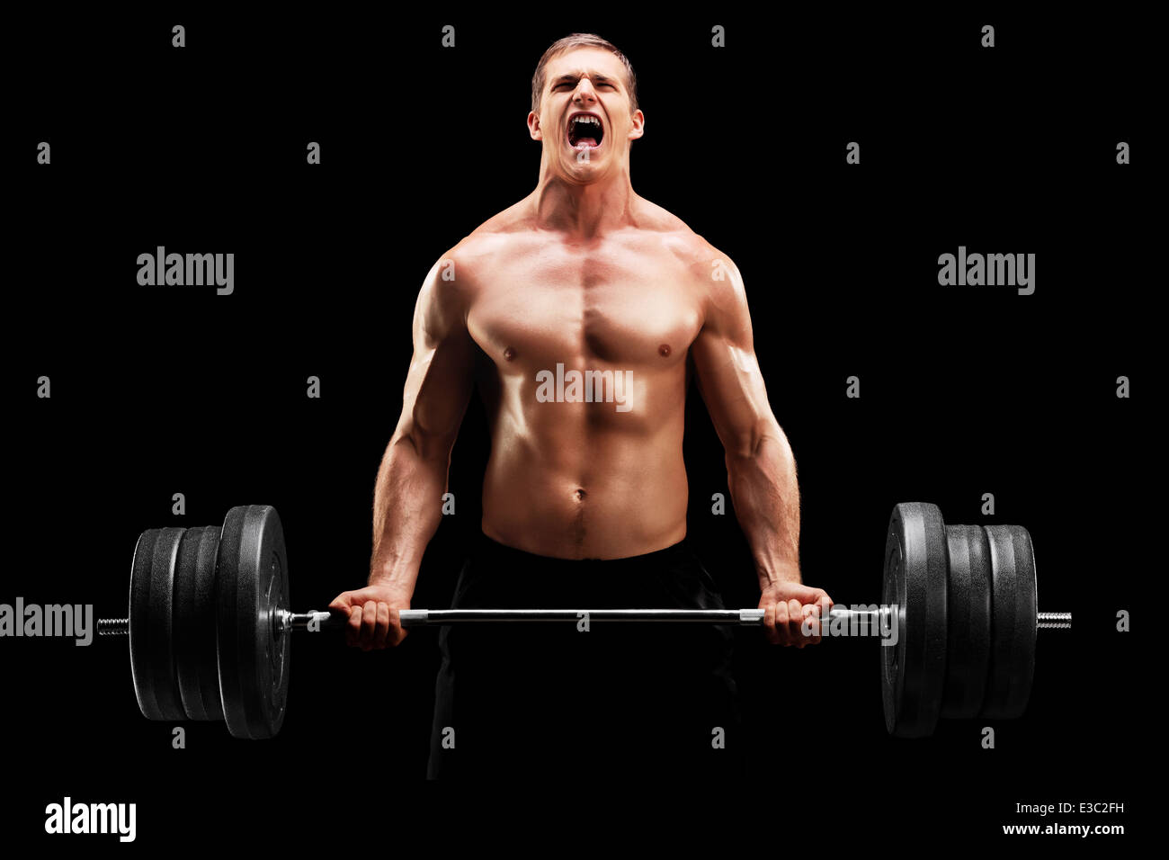 Black man six pack hi-res stock photography and images - Alamy