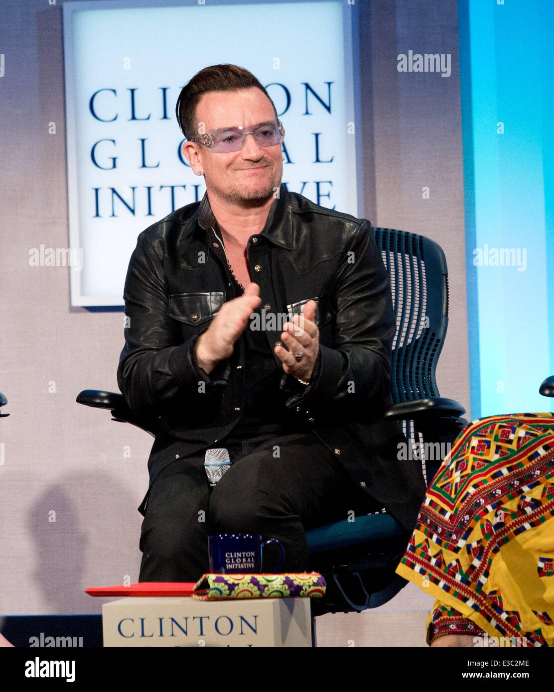 Clinton Global Initiative 2013 -Day 1 Featuring: Bono Where: New York ...