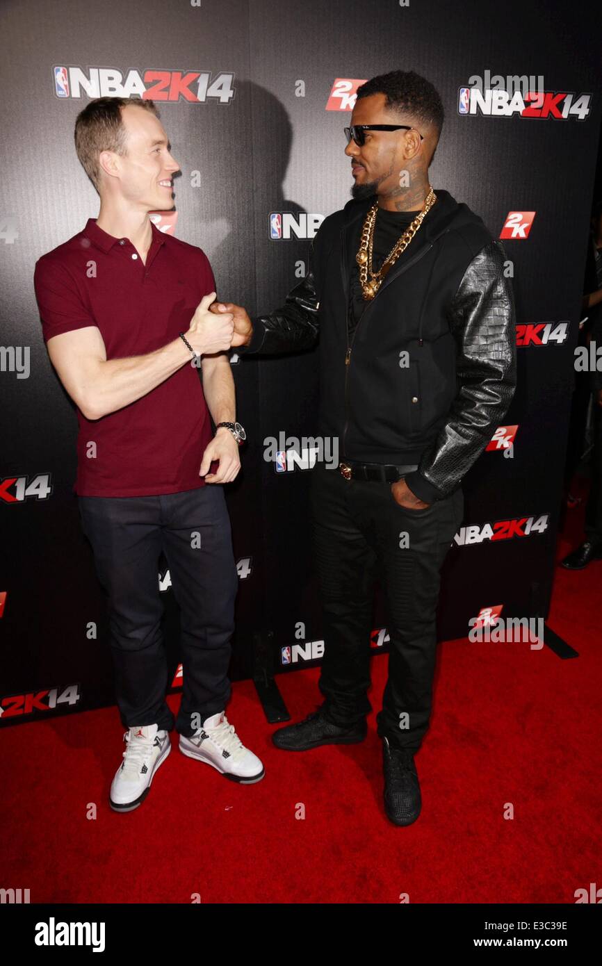 Celebrities attend NBA 2K14 Premiere Party at Greystone Manor ...