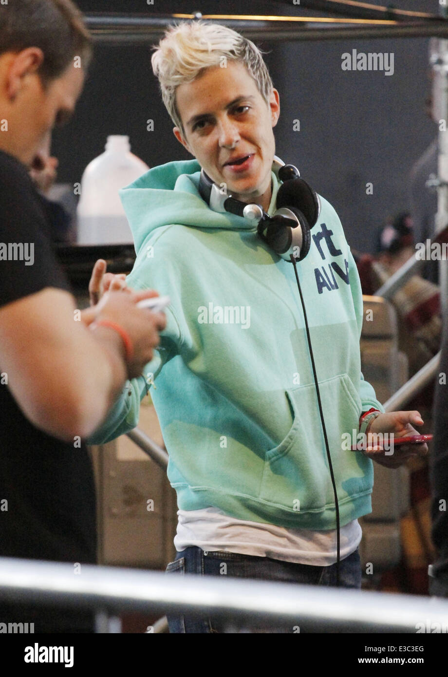 Samantha Ronson performs a DJ set ahead of the Justin Timberlake's ...