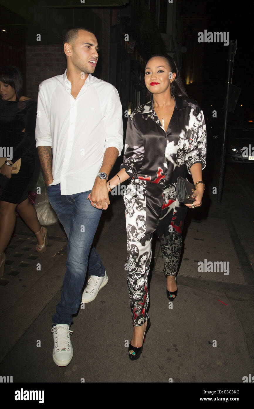 Little Mix's Leigh Anne Pinnock and her footballer boyfriend Jordan ...