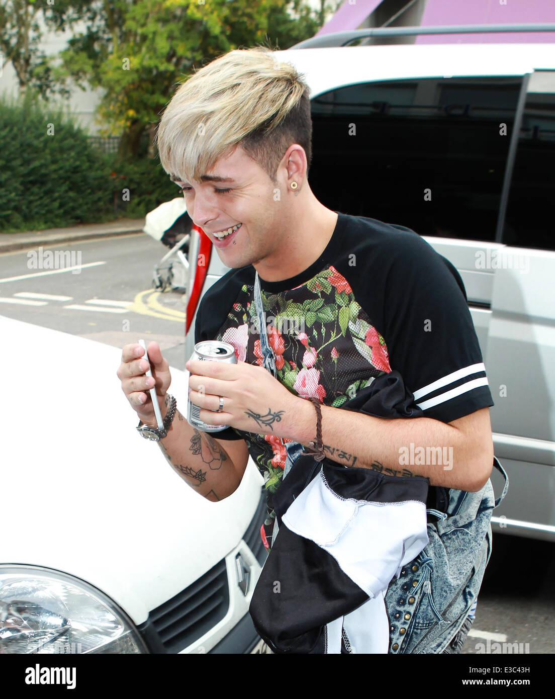 Union J arrive at Riverside Studios for Celebrity Juice Featuring ...