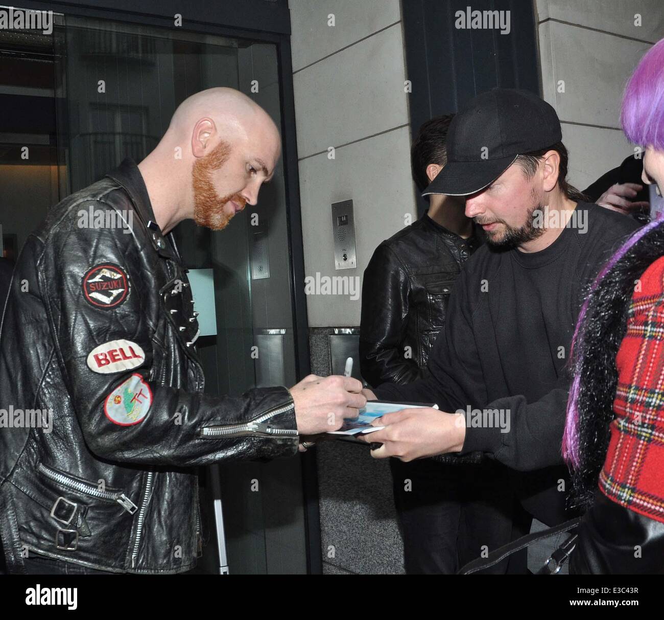 Bands arriving for Arthur's Day (Arthur Guinness) at Morrison Hotel ...