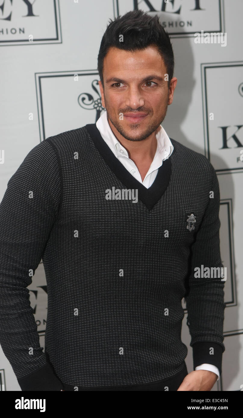 Peter Andre arriving at Vanilla/Key Fashion Launch Featuring: Peter ...