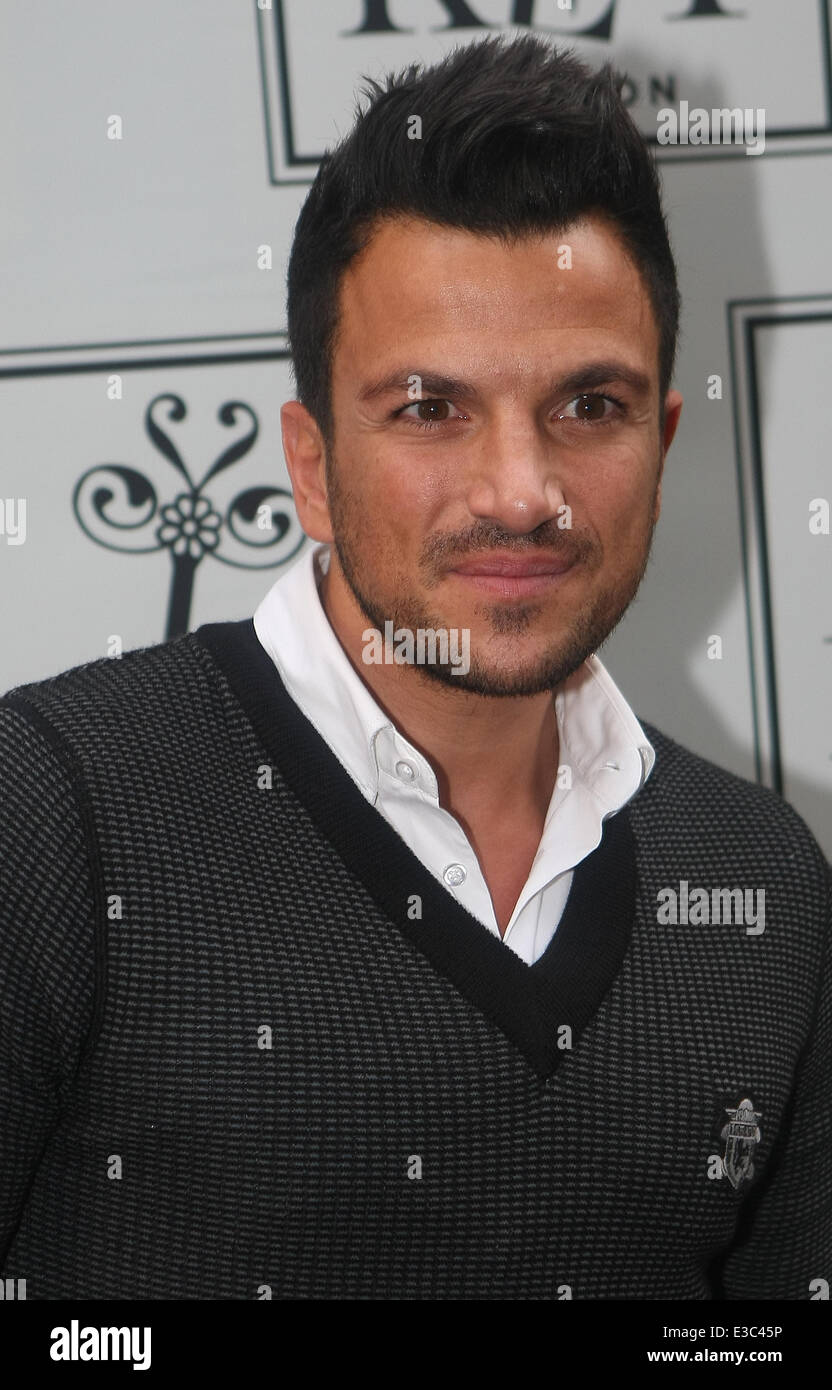 Peter Andre arriving at Vanilla/Key Fashion Launch Featuring: Peter ...