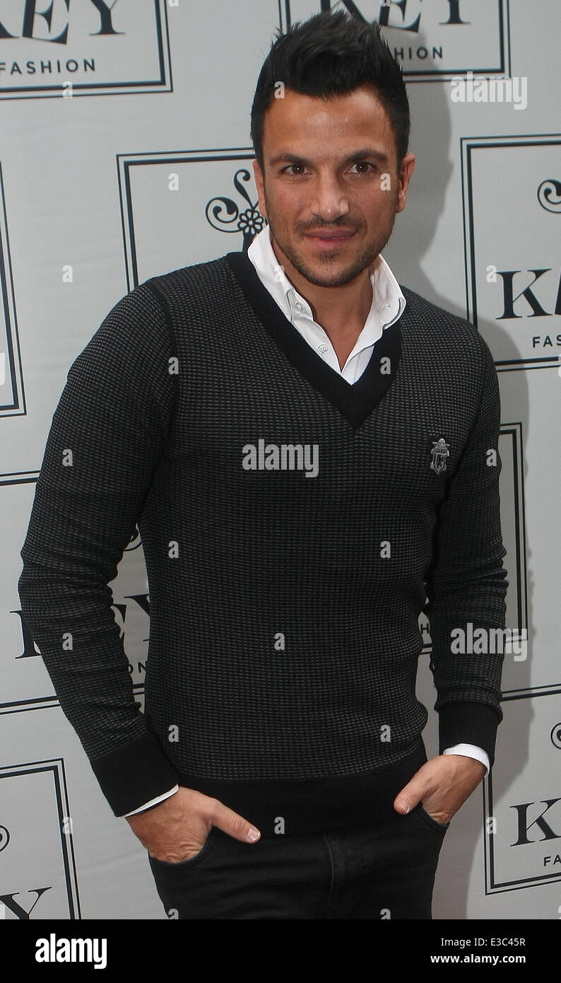 Peter Andre arriving at Vanilla/Key Fashion Launch Featuring: Peter ...