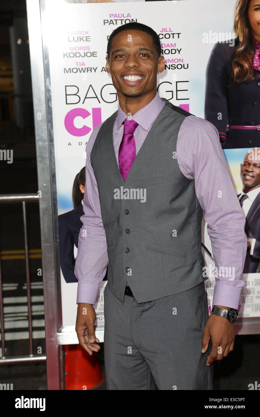 Celebrities attend BAGGAGE CLAIM premiere at Premiere House at Regal ...