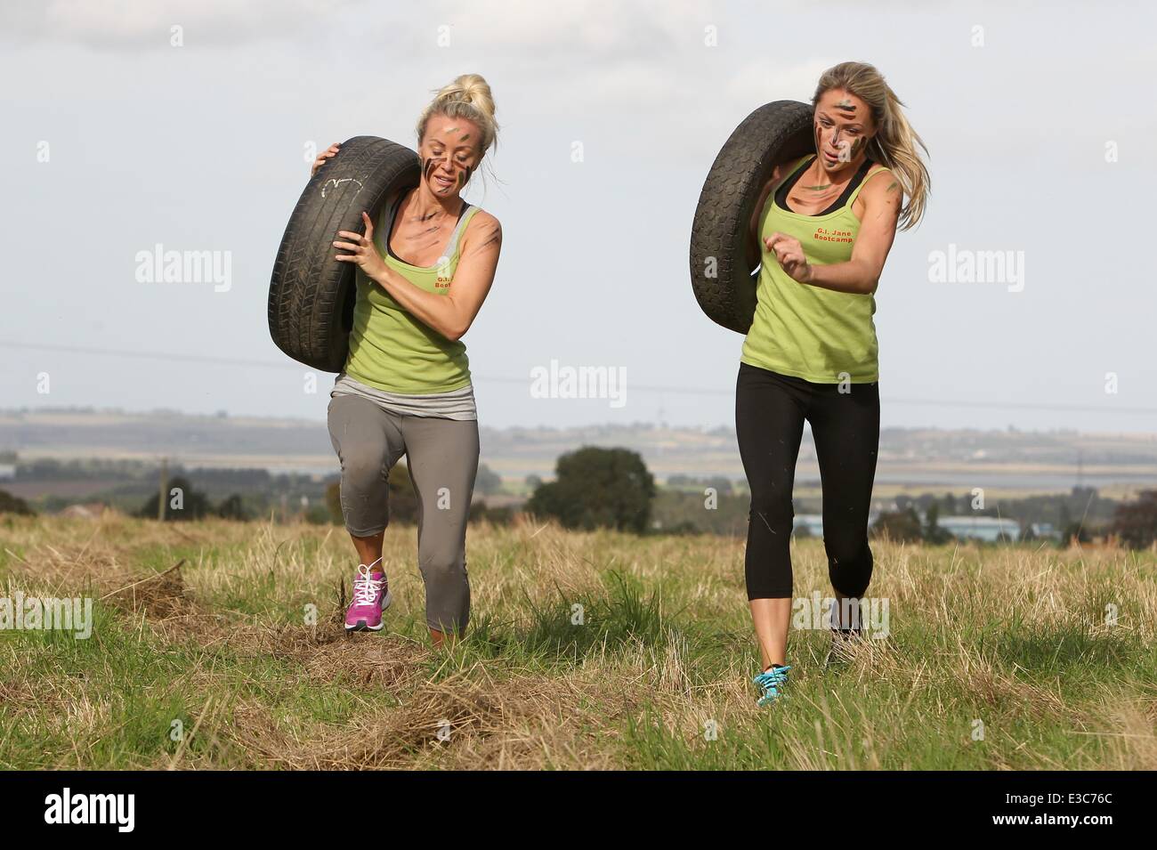 Debbie and Gill O'Toole from Desperate Scousewives put through military ...