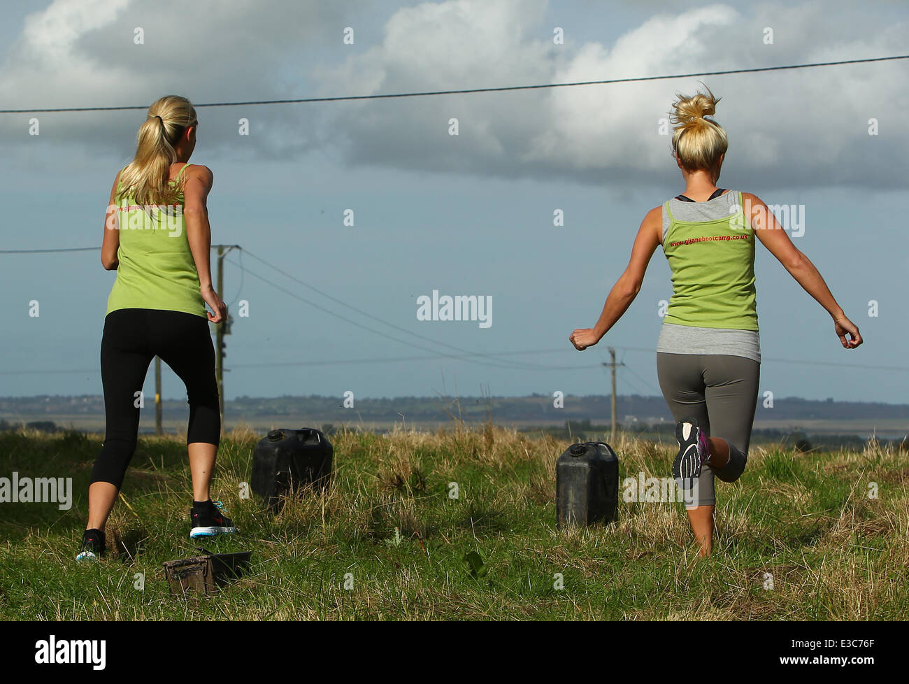 Debbie and Gill O'Toole from Desperate Scousewives put through military ...