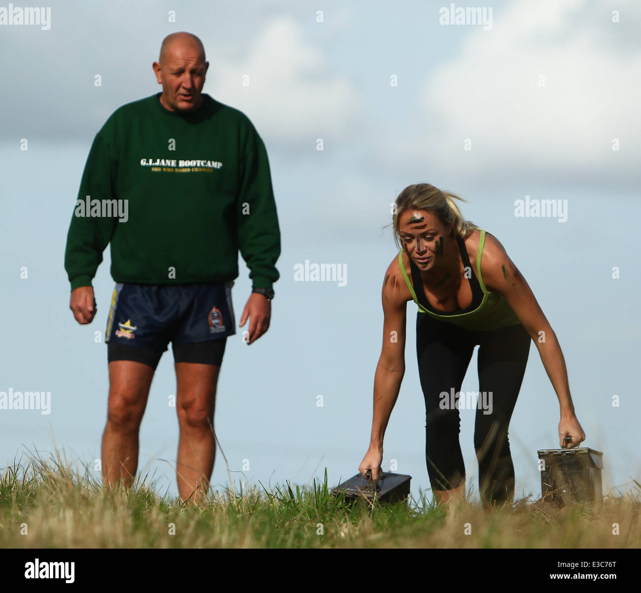 Debbie and Gill O'Toole from Desperate Scousewives put through military ...
