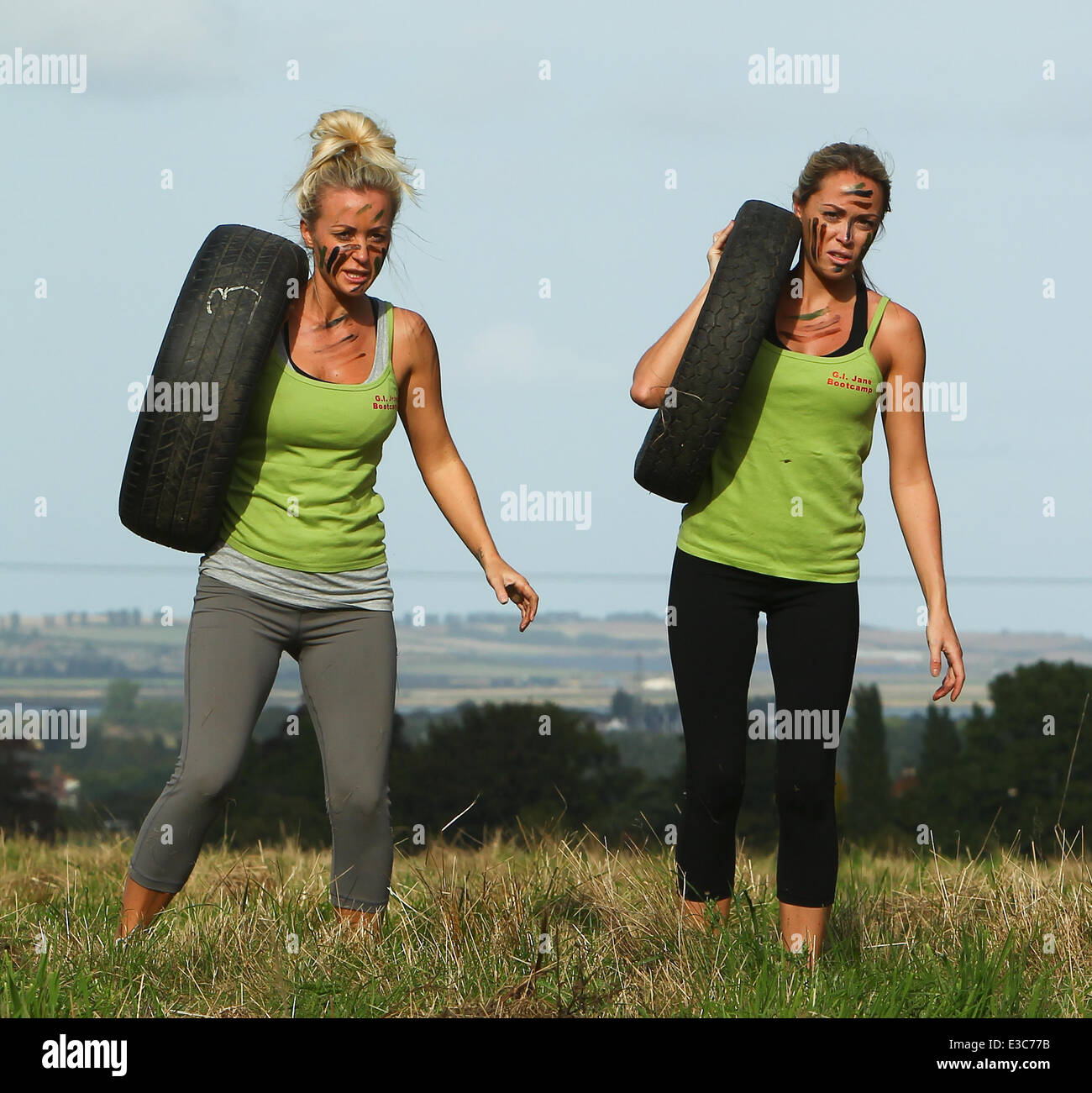 Debbie and Gill O'Toole from Desperate Scousewives put through military ...