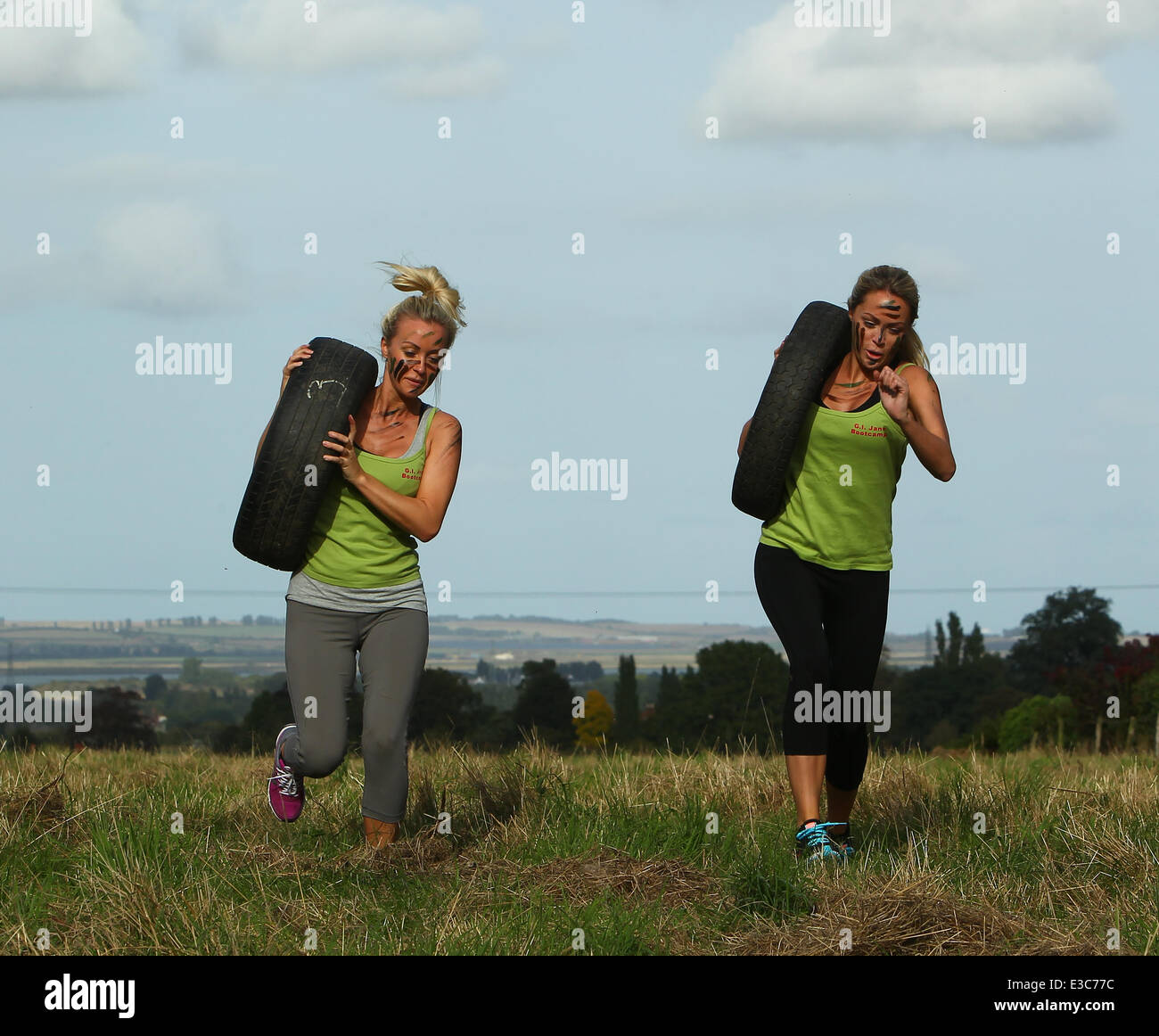 Debbie and Gill O'Toole from Desperate Scousewives put through military ...