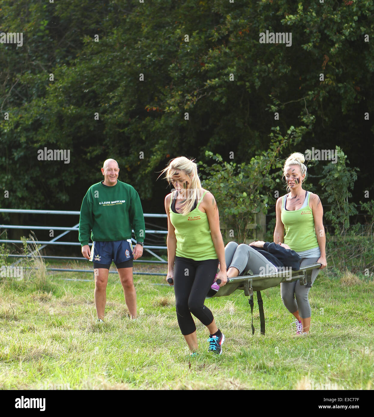 Debbie and Gill O'Toole from Desperate Scousewives put through military ...