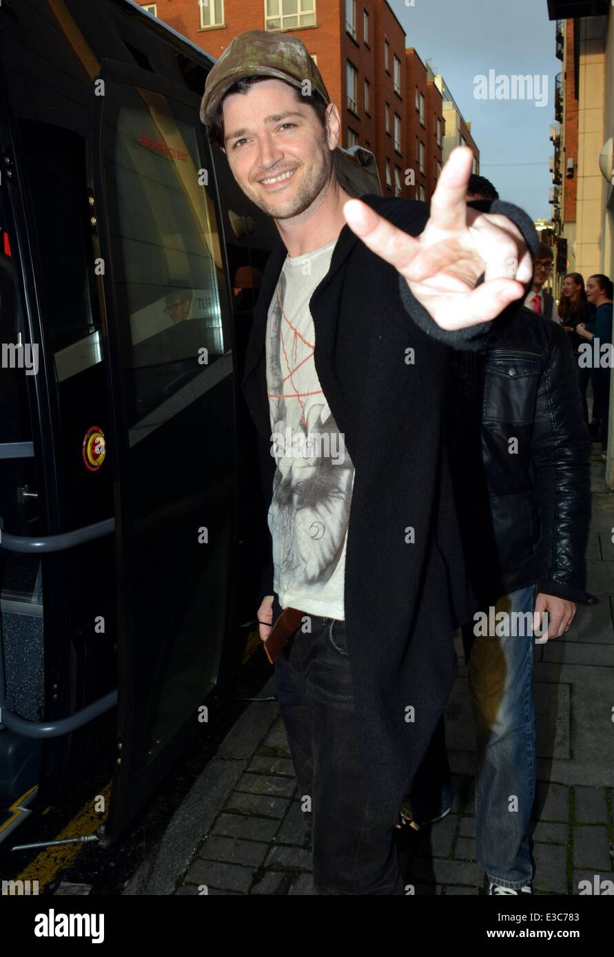 Arthur's Day performers seen at The Morrison Hotel including The Script ...