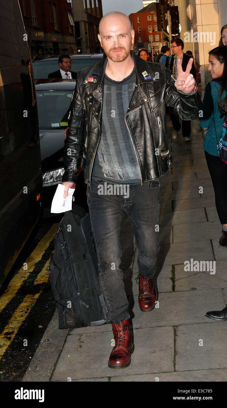 Arthur's Day performers seen at The Morrison Hotel including The Script ...