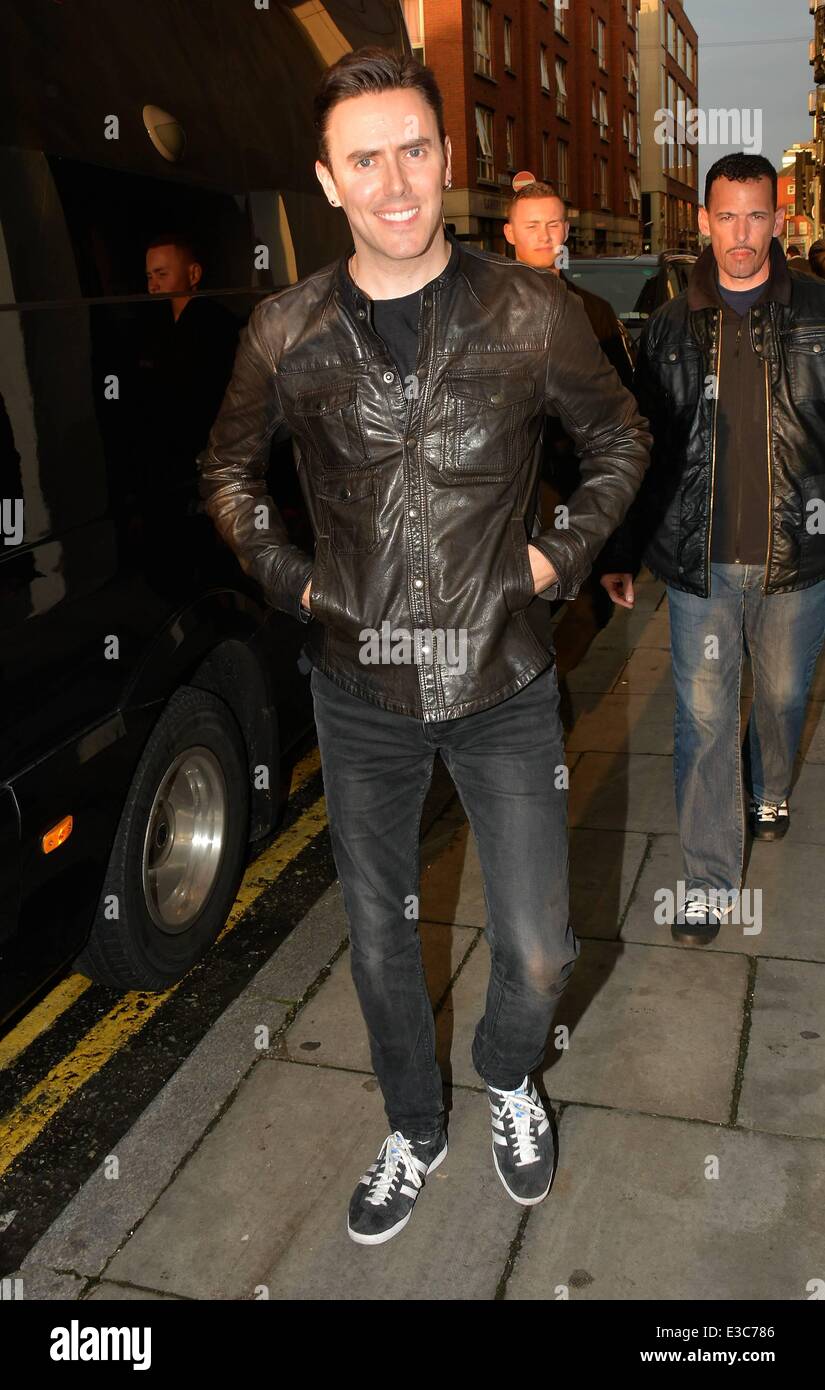 Arthur's Day performers seen at The Morrison Hotel including The Script ...