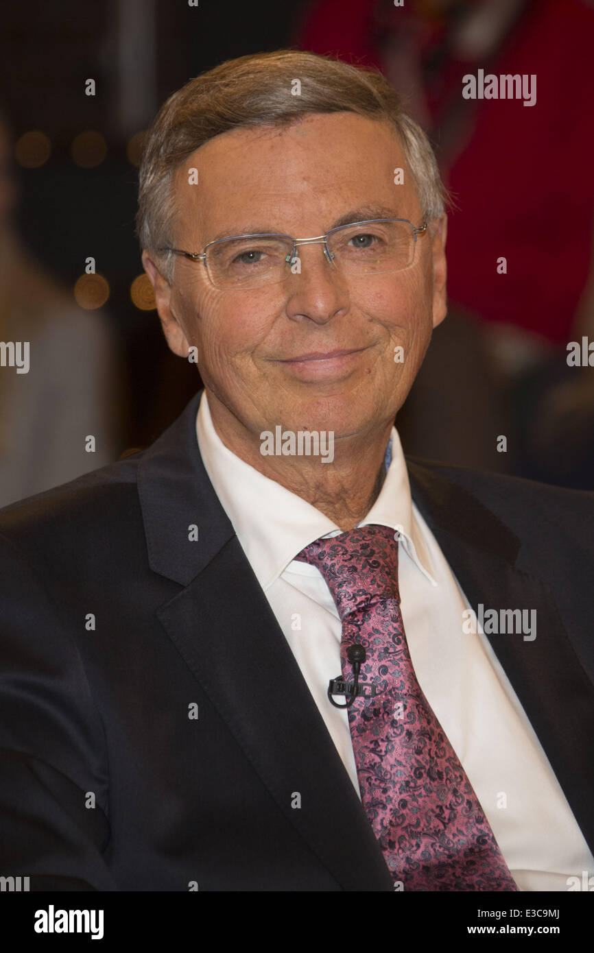 'Markus Lanz Show' at the Fernsehmacher-Studios in Hamburg Featuring ...