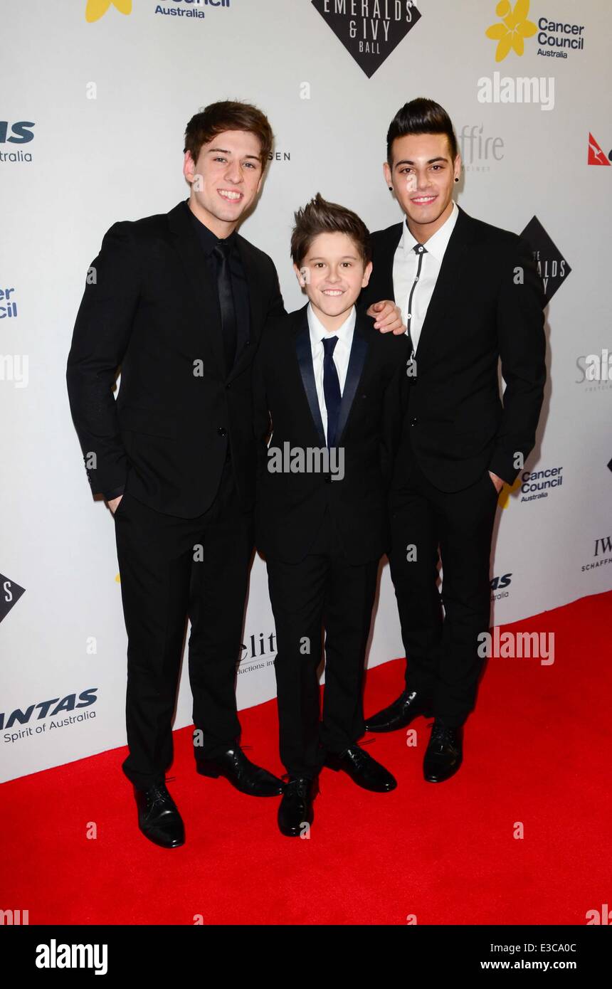 Emerald and Ivy Ball 2013 Featuring: Taylor Henderson,Jai Waetford,Omar ...