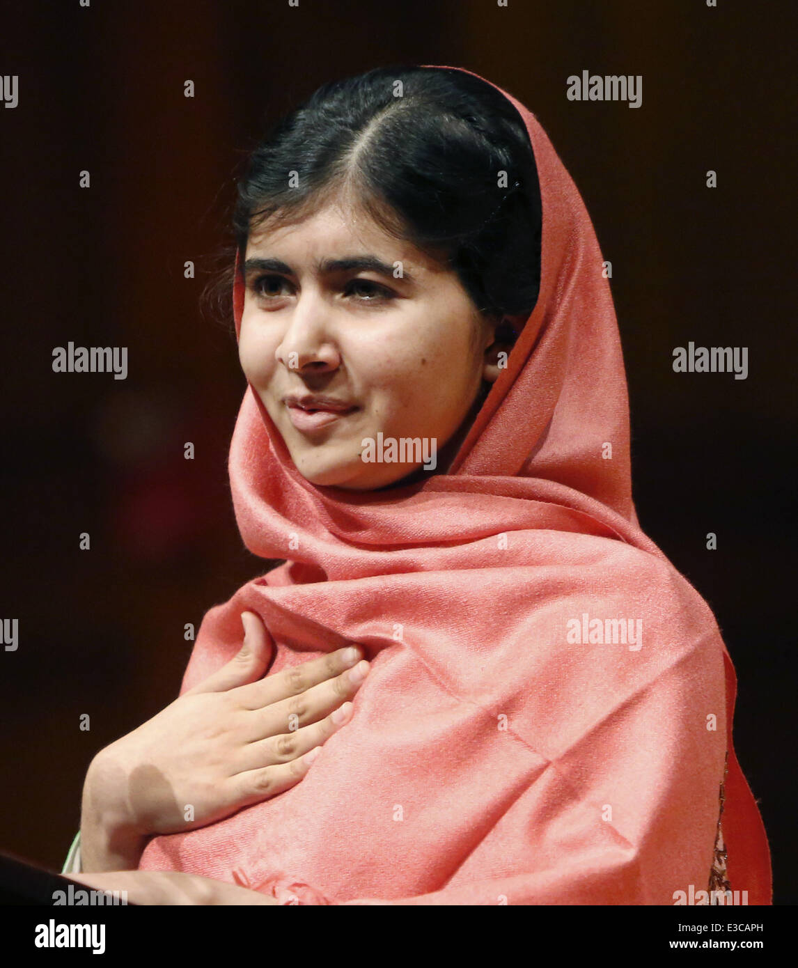 Malala Yousafzai, education activist from Pakistan who was shot by the ...