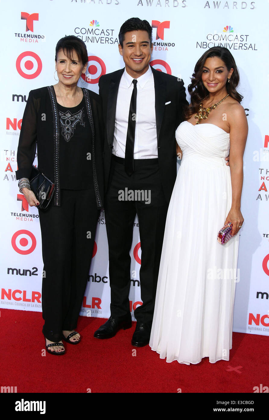 The 2013 NCLR ALMA Awards Featuring: Elvia Lopez,Mario Lopez,Courtney ...