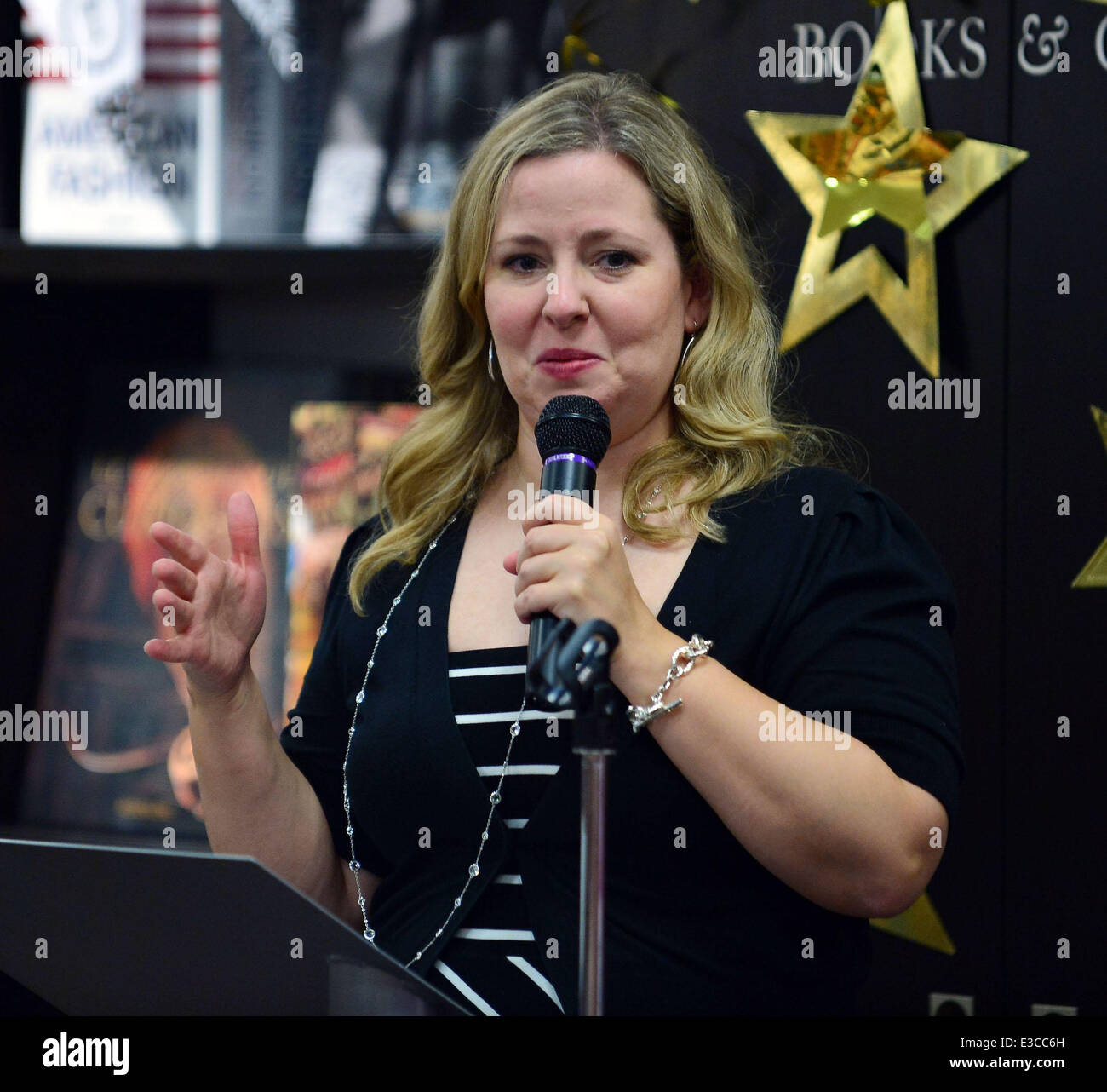 Ally Carter greets fans and signs copies of her book 'United We Spy' at ...