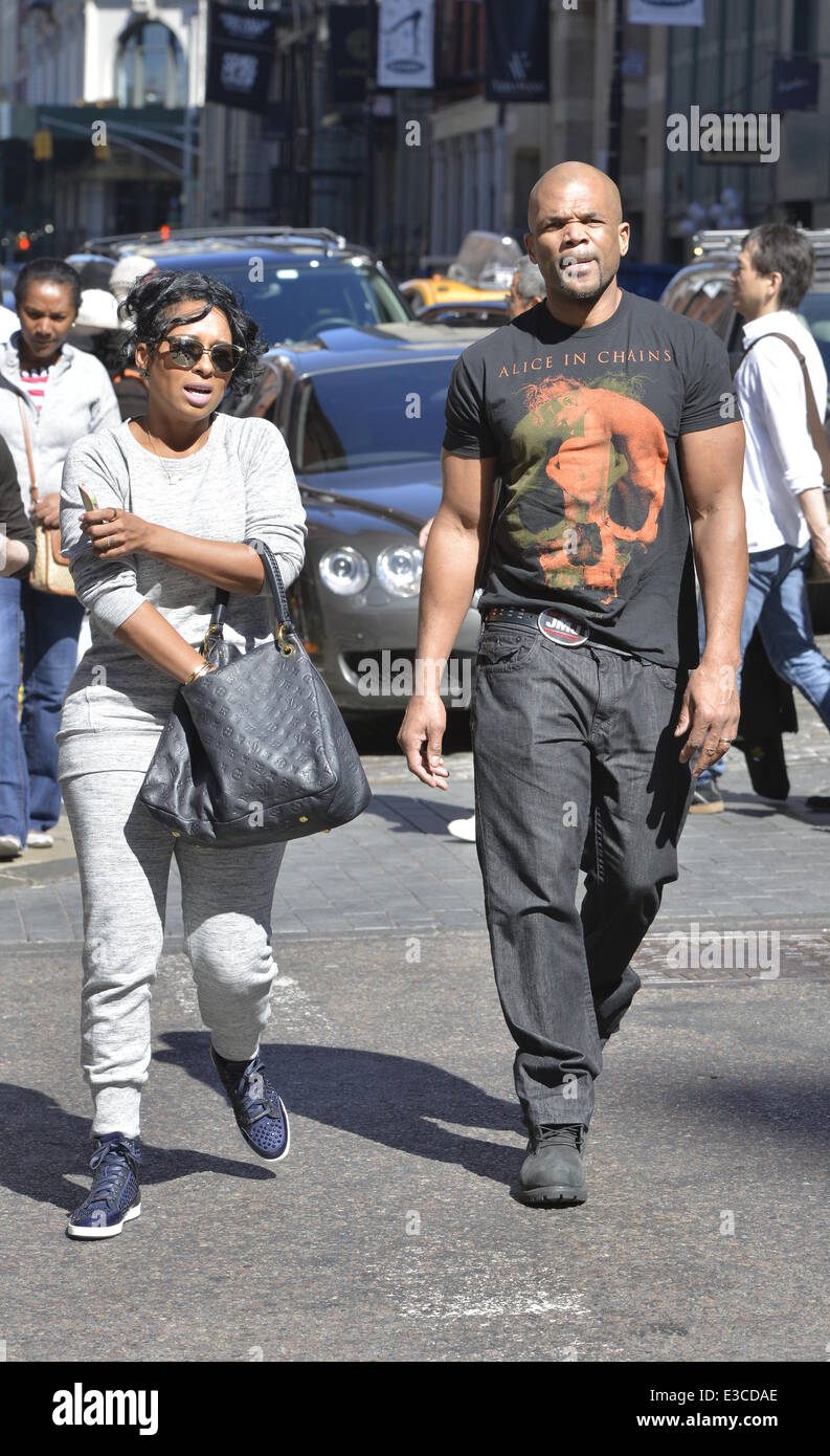 Darryl McDaniels of Run DMC walking in Soho Featuring: Darryl McDaniels ...