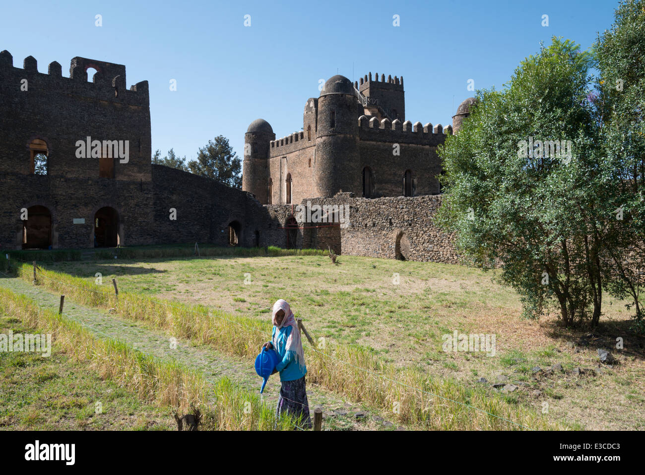 Ethiopia gondar castle hi-res stock photography and images - Alamy