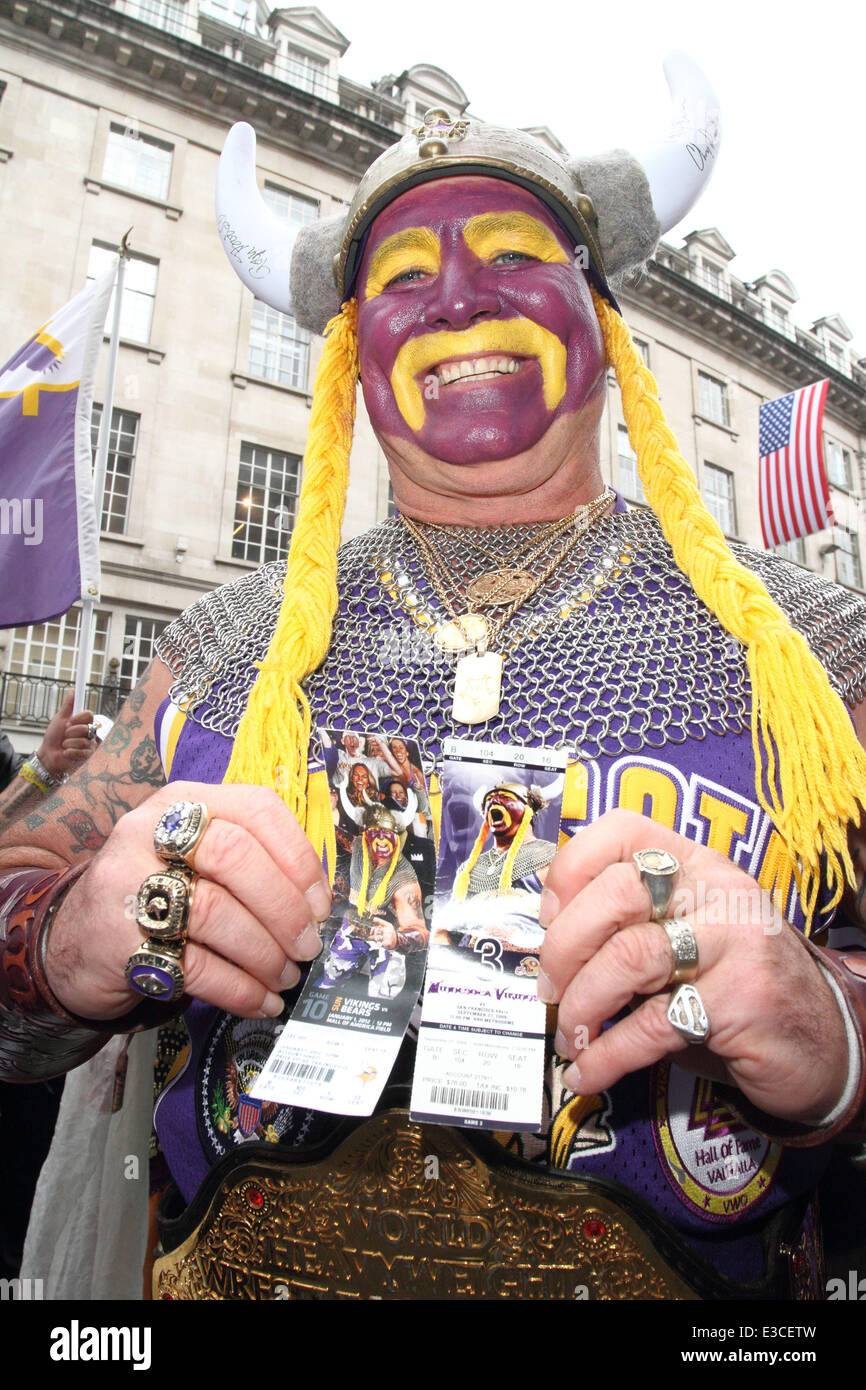 NFL Block Party in Regent Street Featuring: Syd Davy Where: London ...