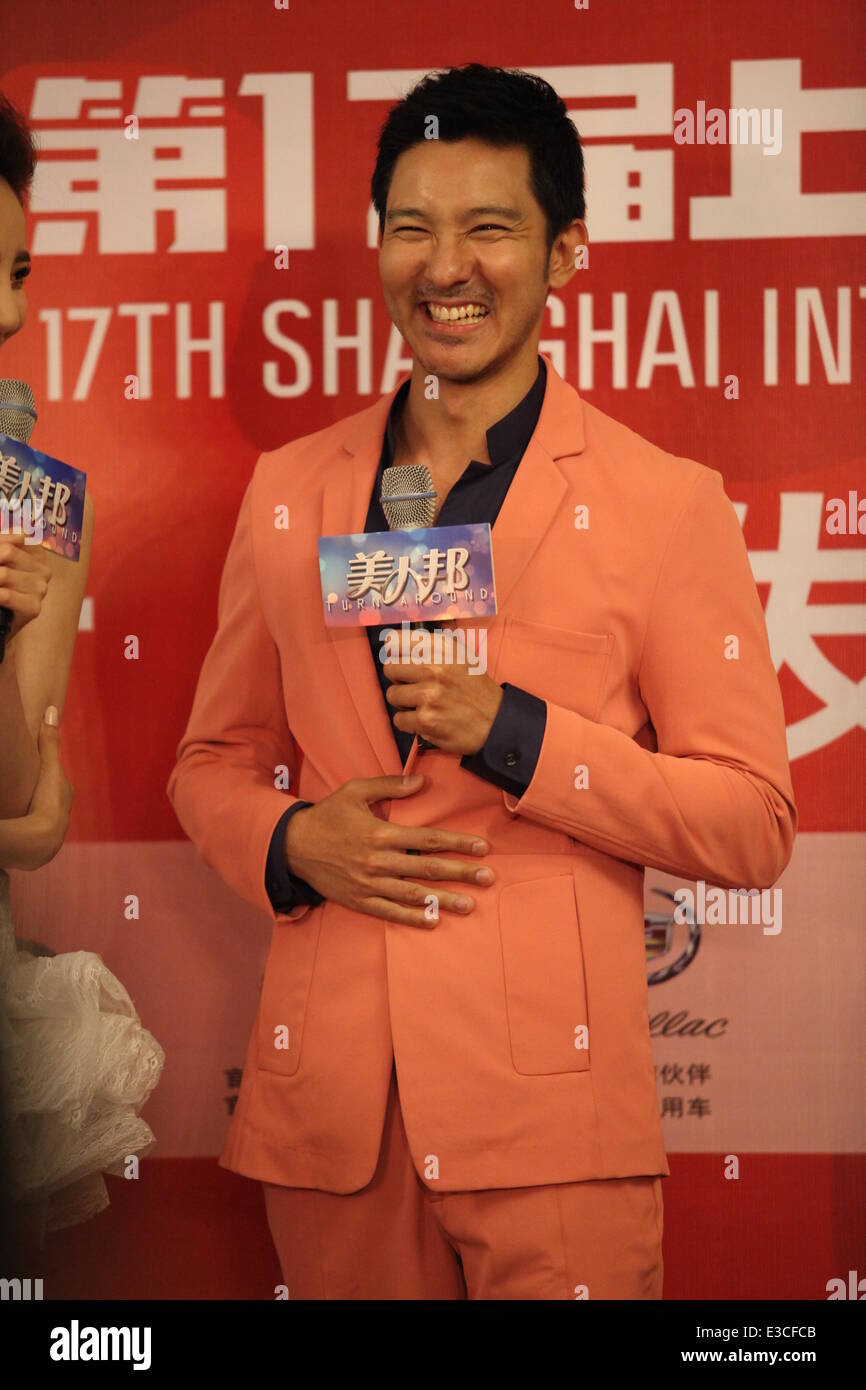 Shanghai, China. 21st June, 2014. Actor Leon Jay Williams attends "Turn ...